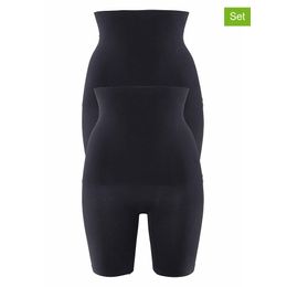 Petit Fleur 2er-Set: Shape-Hosen in Schwarz - 63% | Größe 44 | Damen-dessous