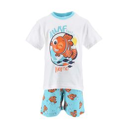 Finding Nemo Pyjama "Nemo" in Weiß/ Blau - 69% | Größe 98 | Kinder-waesche