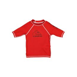 Quiksilver Badeshirt in Rot - 52% | Größe 98 | Kinder-bademode