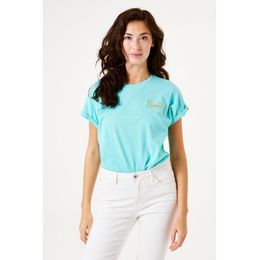 Garcia Shirt in T&uuml;rkis - 53% | Gr&ouml;&szlig;e M | Damen-tops
