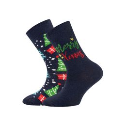 Ewers Socks girl size 31/34 Dark blue / Green / Red / White