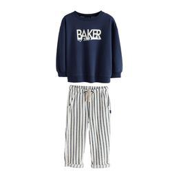 Baker By Ted Baker Set Jungen Gr&ouml;&szlig;e 92 navy / wei&szlig;