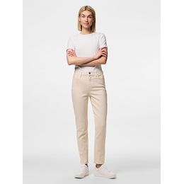 Pieces Jeans - Tapered fit - in Beige - 63% | Gr&ouml;&szlig;e W29/L30 | Damenjeans
