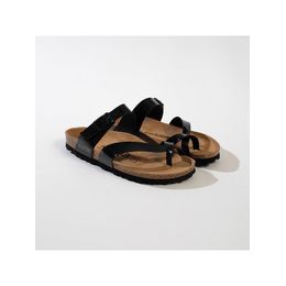 BACKSUN Zehentrenner "Barcelone" in Schwarz - 50% | Gr&ouml;&szlig;e 39 | Damen-sandalen