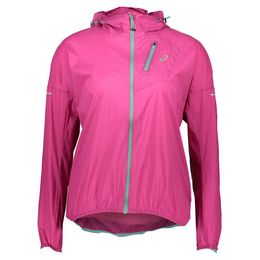 asics Laufjacke "Fujitrail" in Pink - 48% | Gr&ouml;&szlig;e S | Damen-outdoorjacken