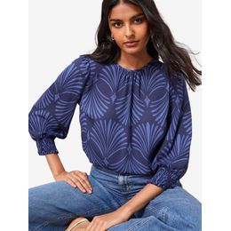 Friends Like These Bluse Damen Gr&ouml;&szlig;e 5XL blau / saphir