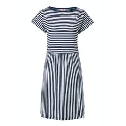 Armor lux Sommerkleid Ringel M Marine-Weiß