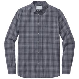 armedangels Herren-Karohemd S Blau-Grau