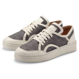 Werner Schuhe Damensneaker Stoff-Leder