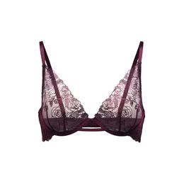 Hunkem&ouml;ller Hunkem&ouml;ller BH 'HOLLIE' Damen Gr&ouml;&szlig;e 85 weinrot