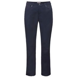 sheego Damen Hose in gerader Form, aus Twill, marine, Gr&ouml;&szlig;e 20