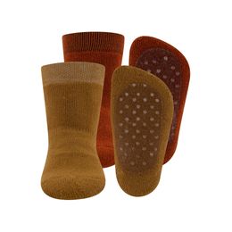 Ewers Socken M&auml;dchen Gr&ouml;&szlig;e 19/22 honig / rostrot