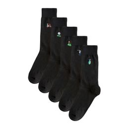 next Socken Herren Gr&ouml;&szlig;e 39/42.5 braun / grasgr&uuml;n / dunkelrot / schwarz / wollwei&szlig;