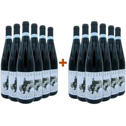 Clio Cicogni 6+6 Paket Saturno Val d'Arno di Sopra Sangiovese 2018 Trocken - Toskana &ndash; Probierpaket DOC