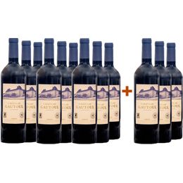 Ch&acirc;teau Gautoul 9+3 Malbec 2015 Trocken - S&uuml;dwestfrankreich &ndash; Probierpaket AOP