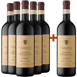 Carpineto 5+1 Paket Vino Nobile di Montepulciano Riserva Cuv&eacute;e 2020 Trocken - Toskana &ndash; Probierpaket DOCG
