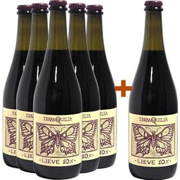 TerraQuilia 5+1 Paket Lieve 10% BIO Lambrusco Grasparossa 2024 Trocken - Emilia Romagna &ndash; Probierpaket Vino Generico