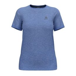 Odlo T-Shirt Crew Neck S/S Bekleidung Damen blau