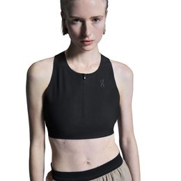 On Race Crop Bekleidung Damen schwarz