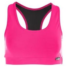 Sport-Bustier WINSHAPE "WVR1", Damen, Gr. XS, Normalgr&ouml;&szlig;en, pink, Obermaterial: 90% Baumwolle, 10% Elasthan, BHs Sport Bustiers