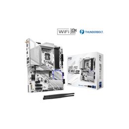 Asrock Mainboard "Z890 Pro RS WiFi White", ohne farbbezeichnung, B:28,1cm H:7,5cm T:34,6cm, Mainboards