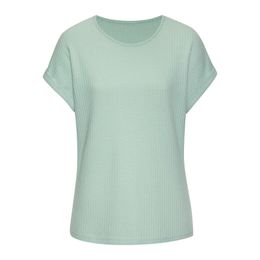 Vivance Damen Kurzarmshirt, mint, Gr&ouml;&szlig;e 36/38