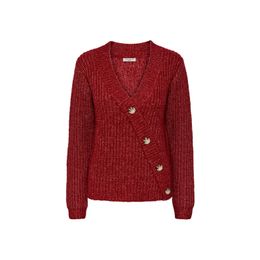 Tchibo - Grobstrick-Cardigan - Damen - Gr. S - rot