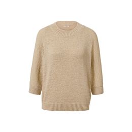 Tchibo - Sommerlicher Strickpullover aus B&auml;ndchengarn - Damen - Gr. L - braun