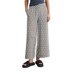 Marc O'Polo Chinohose MARC O'POLO "aus ECOVERO&trade; von LENZING&trade;", Damen, Gr. 42, Normalgr&ouml;&szlig;en, mf68, Obermaterial: 100% Viskose, bedruckt, Casual, weit normal, Hosen Chinohose