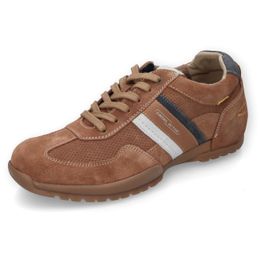 Camel Active Herren Schnürschuh, Gr. 41tan kombiniert, Veloursleder, Schuhe, Freizeitschuh, Sneaker, Trachtenschuh mit Lederinnenausstattung