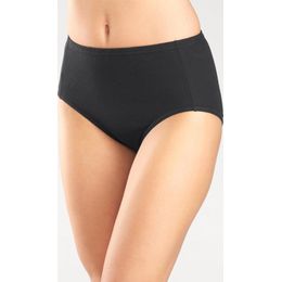 Petite Fleur Damen Taillenslip schwarz Größe 34