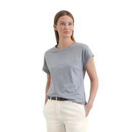 Marc O'Polo MARC O'POLO Damen T-Shirt "aus Slub-Jersey"m823, Basic, Gr. XXS, unifarben, Obermaterial: 52% Baumwolle, 48% Viskose, Shirts