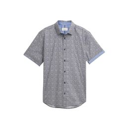Tom Tailor Button Up Shirt male Grey size XL