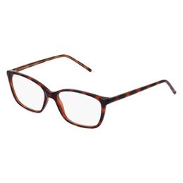 Fielmann MC 595 CL Brille Damen | Fassung: Vollrand, Quadratisch, Havanna