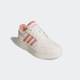 Damen Sneaker "HOOPS 3.0 BOLD", adidas Sportswear, Gr. 40cloud weiß, supplier colour, halo ivory, Synthetik, Textil, Schuhe