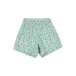 Vero Moda Girl Shorts 'VMIris' M&auml;dchen Gr&ouml;&szlig;e 134 grasgr&uuml;n / hellgr&uuml;n / rosa / wei&szlig;