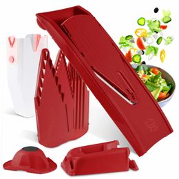 B&ouml;rner B&ouml;rner V1 Gem&uuml;sereibe Profi Set Gem&uuml;sehobel Gurkenhobel Gem&uuml;seschneider Kartoffelschneider Karottenreibe Obstreibe Krauthobel vegan