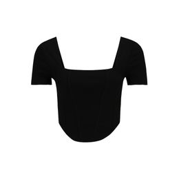 River Island Petite Shirt Damen Gr&ouml;&szlig;e S schwarz