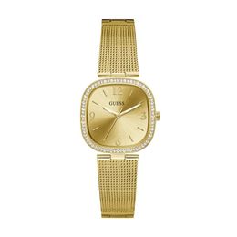 Guess Analoguhr 'Tapestry' Damen Größe One Size gold