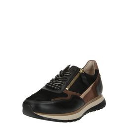 Gabor Sneaker Damen Größe 39 karamell / cappuccino / schwarz