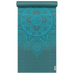 YOGISTAR.COM Yogamatte 'Basic Art Collection Spiral Mandala' Herren Größe One Size aqua / petrol