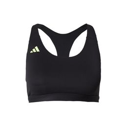 adidas Performance Sport-BH 'Adizero Essentials Run Medium Support' Damen Gr&ouml;&szlig;e S hellgelb / schwarz