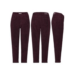 Eight2Nine Cordhose - Mom fit - in Bordeaux - 50% | Größe XL | Damenhosen