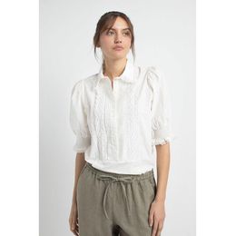 Josephine & Co Josephine & Co Bluse "Jenny" in Wei&szlig; - 53% | Gr&ouml;&szlig;e 38 | Damen-blusen
