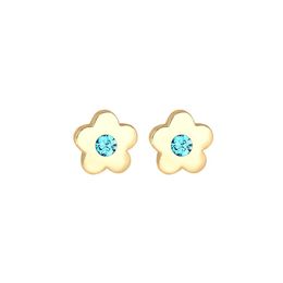 Elli Jewelry 'Blume' girl Gold size One Size