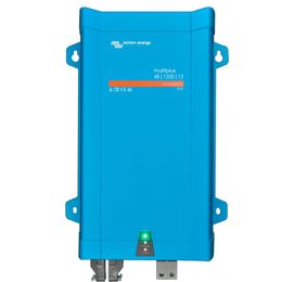 Wechselrichter VICTRON ENERGY "»Inverter / Charger Victron MultiPlus 48/1600/20-16 230V VE.Bus«", blau, B:26,5cm H:12cm L:47cm, Aluminium, Wandler, 1600 W, 48 VDC