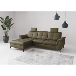 Sit & More Ecksofa SIT & MORE, T:164cmolive, Wohnzimmer, Sofas, "Zora"