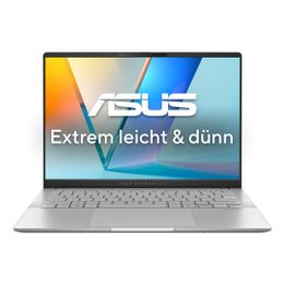 ASUS Notebook "Vivobook S 14 AI R5-340 16 512 M5406KA-QD015W", silber, 16 GB RAM 512 GB SSD, Ryzen 5, Windows11Home, Notebooks