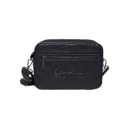 Umhängetasche Karl Kani "Karl Kani Herren KA242-016-1 Signature Emboss Messenger Bag", Damen, Gr. onesize, schwarz, Polyester, Taschen