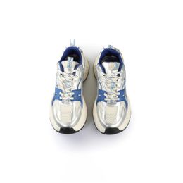 Buffalo Damen Trainingsschuh "Buffalo Yuno - Vegan Nappa/Mesh", Gr. 41blau, sand, wei&szlig;, Schuhe